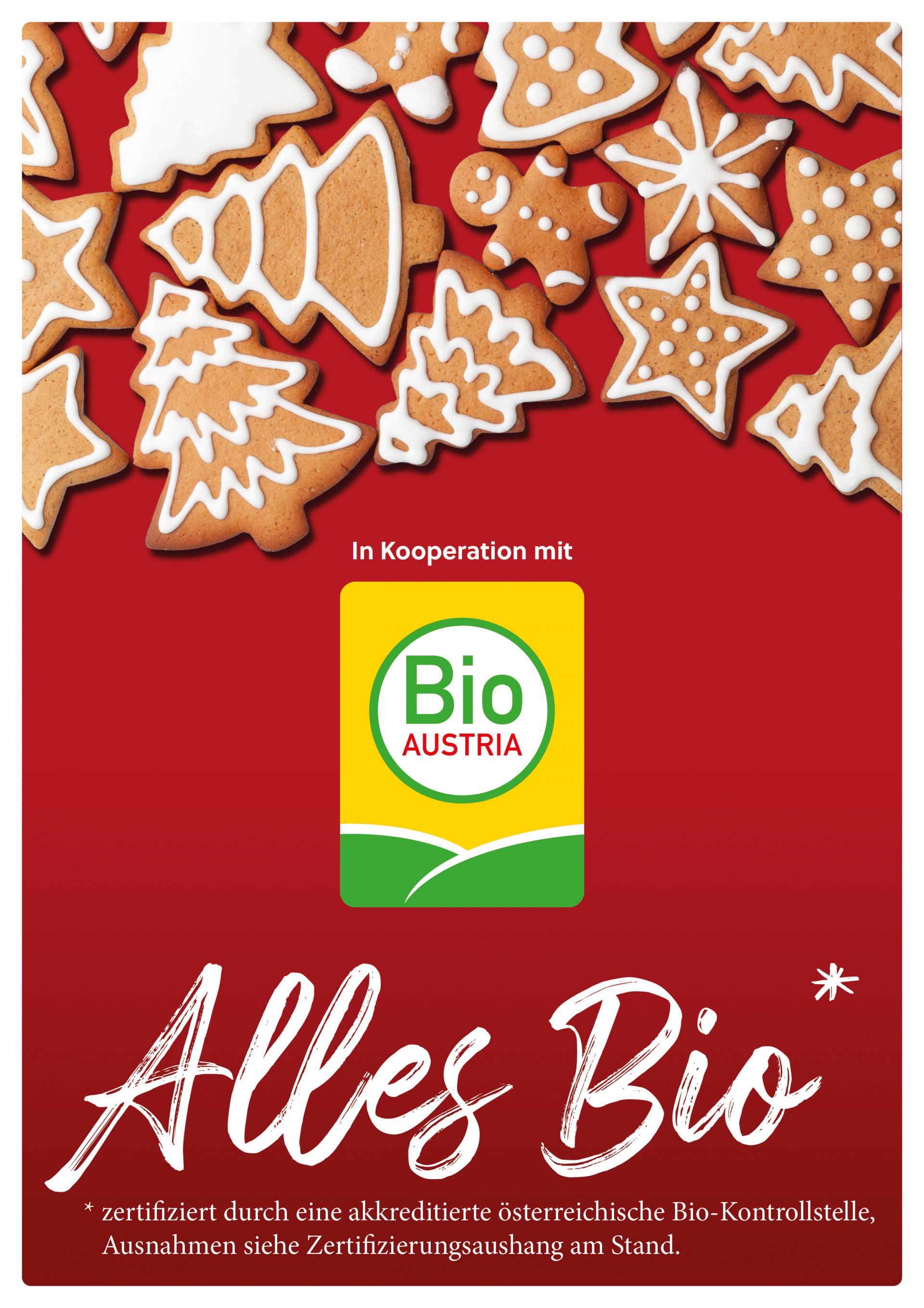 10 Jahre „Alles Bio!“ beim Wiener ART ADVENT - BIO AUSTRIA