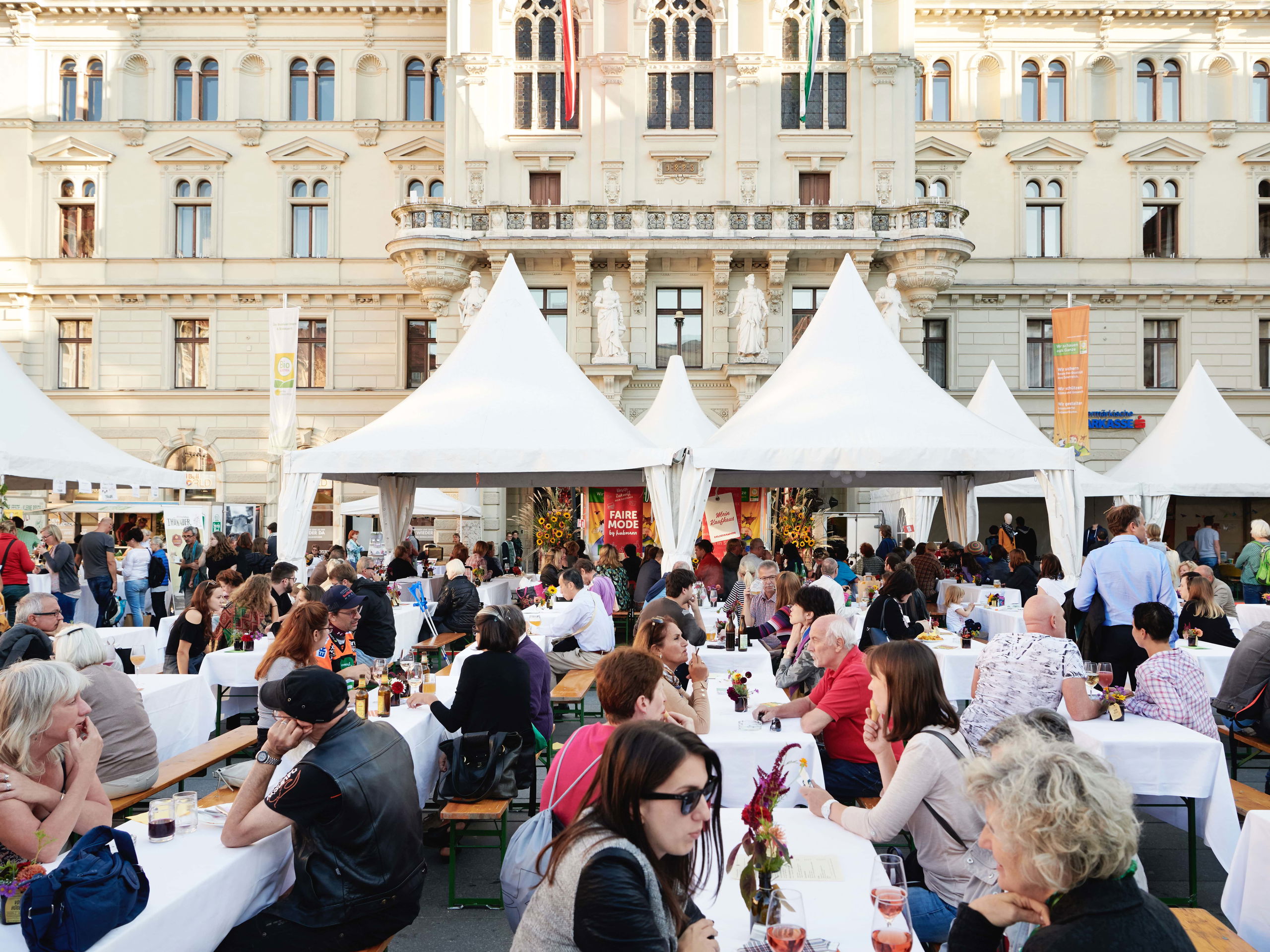 Biofest Graz 2024 - Hauptplatz wird zur Bio-Zone - BIO AUSTRIA
